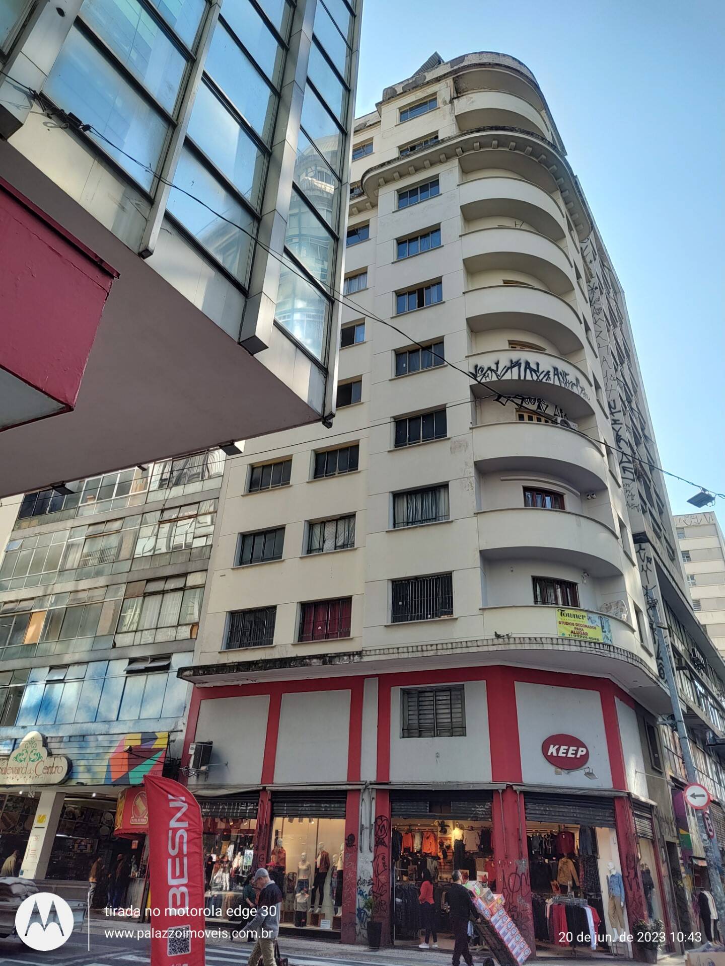 PRÉDIO RESIDENCIAL COM 45 APARTAMENTOS SENDO 09 ANDARES CENTRO
